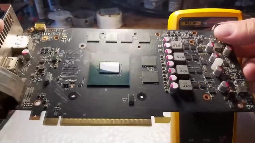 GTX1060显卡花屏,正确的更换显存方法应该是这样的