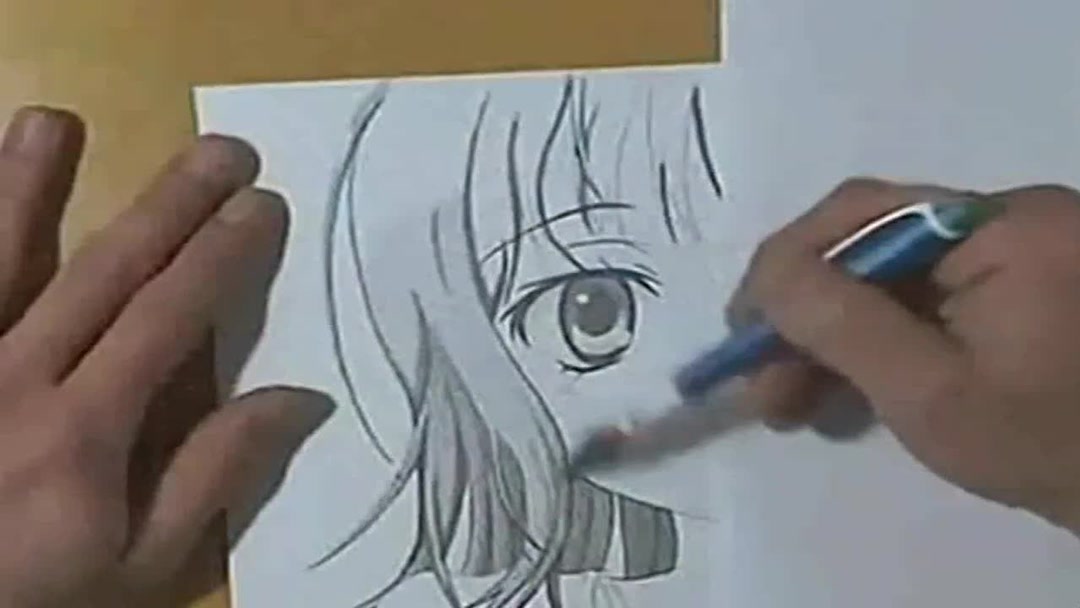 手绘漫画教学 手绘动漫人物全程画法系列