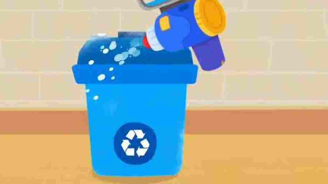 宝宝巴士小熊猫回收垃圾