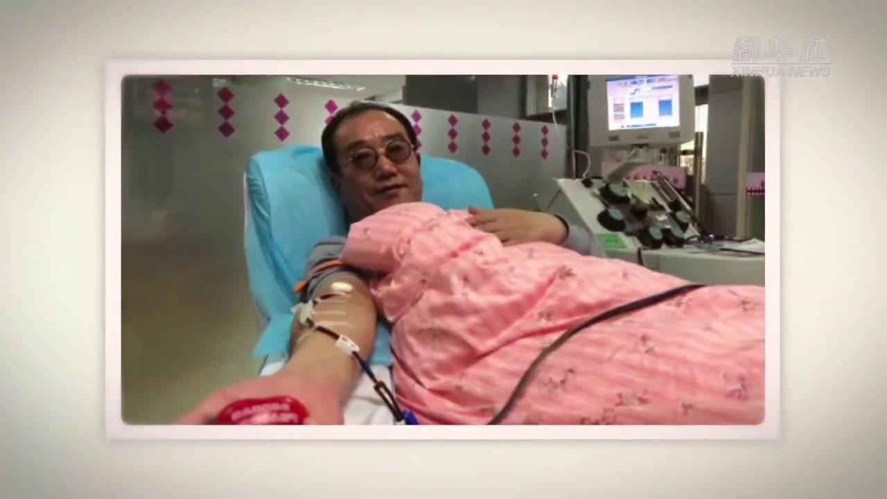 #世界献血者日#热血大爷献血全国137城山西太原63岁的慕海林坚持...