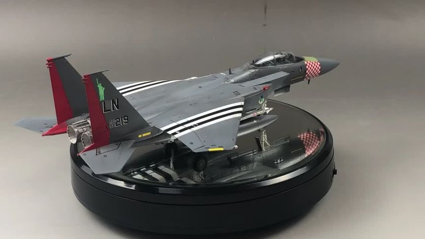 F15E诺曼底登陆日纪念涂装 1/72#模型