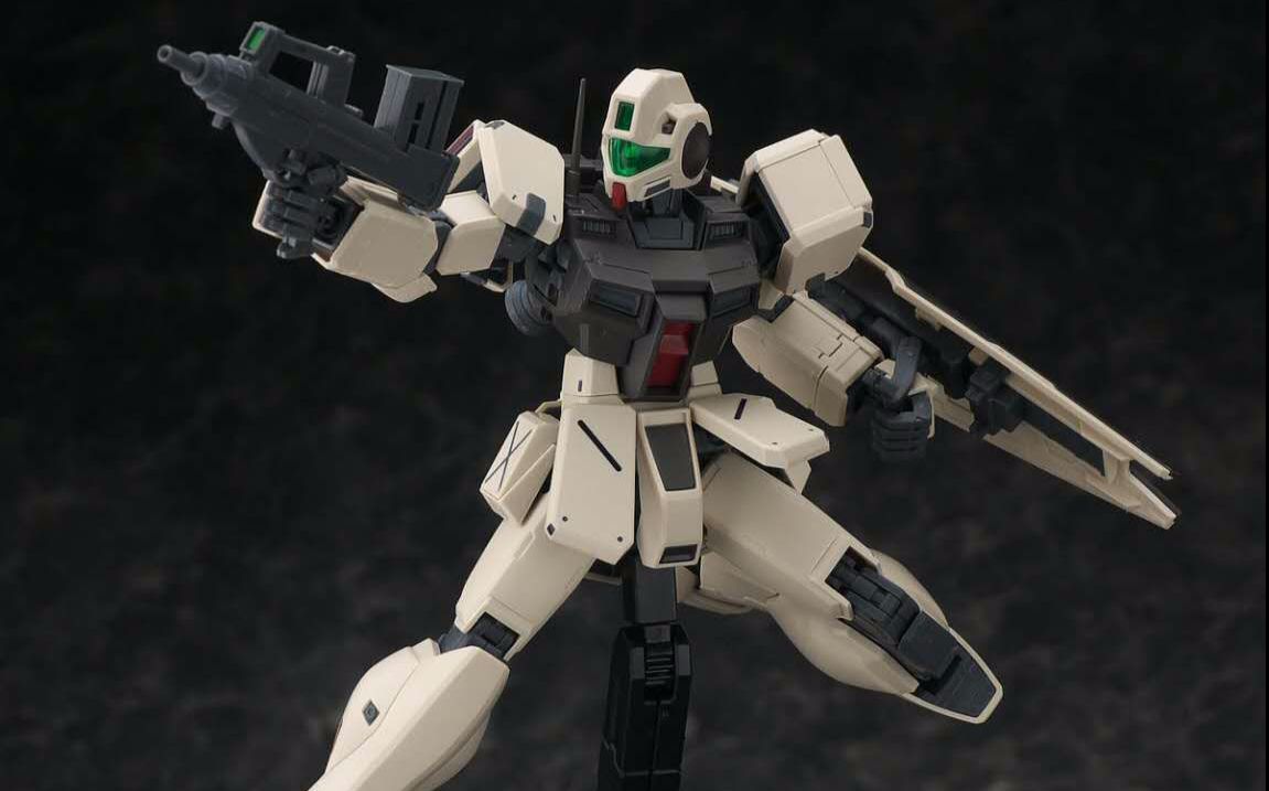 【狂三酱的模型屋】万代MG系列RGM-79G吉姆(上半身)