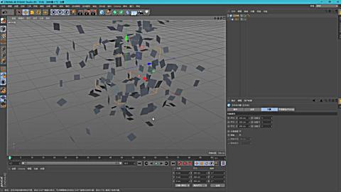 C4D建模教程爆炸特效与模型表面倒角变形器的使用技巧