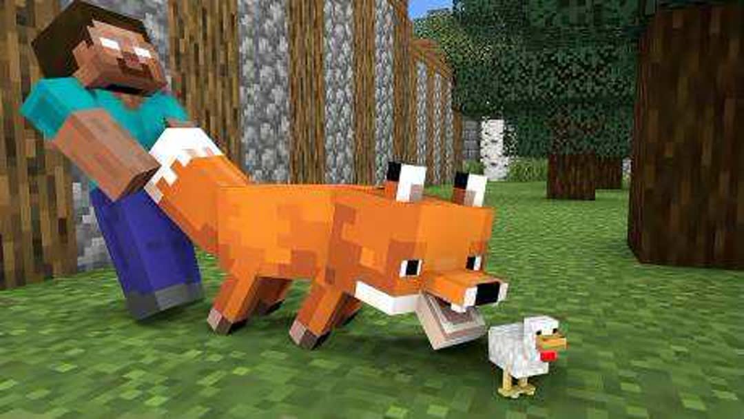 《我的世界怪物学院》搞笑动画:魔法老师和小猪打败狐狸拯救小鸡