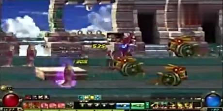 DNF国服黑暗武士华丽连招27单神殿外围