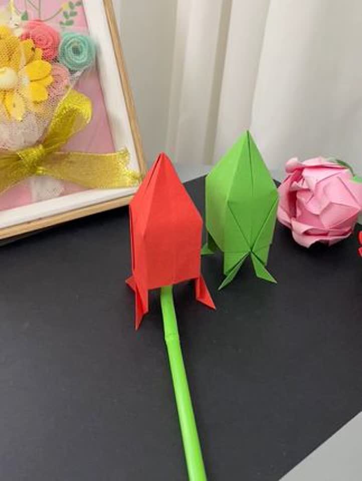 简单有趣的折纸玩具儿童手工,和孩子一起来试试吧幼儿创意手工