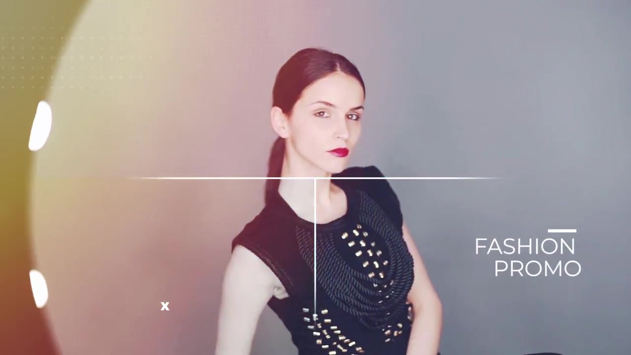 pr模板—美观且风格化的时尚促销pr模板