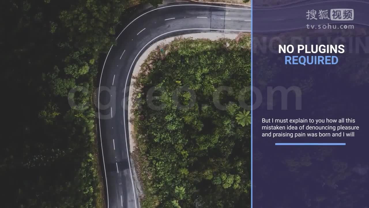 公司业务产品服务会议活动促销视频短片AE模板 Corporate Slides