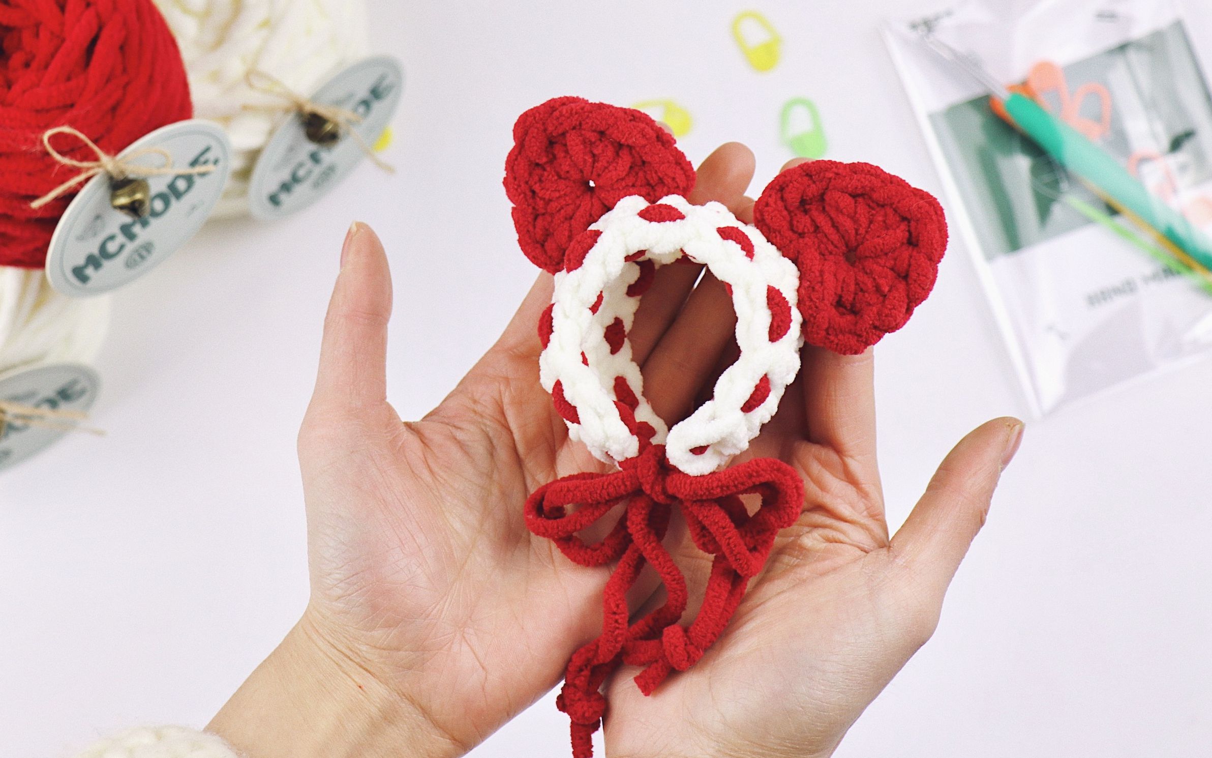 ...手环!闲置的毛线终于都可以派上用场啦!新手也能学会的毛线编织教程