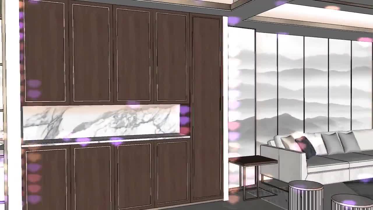 为何你的效果图不会动?看腻了静态,以后换SU这种会动的吧,分分钟...