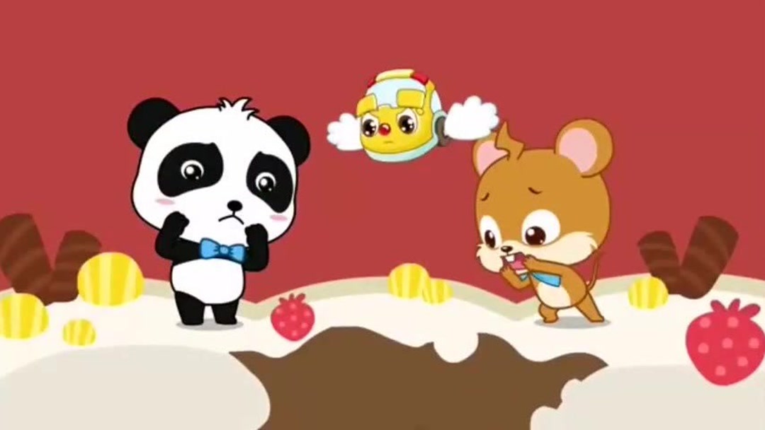 宝宝巴士动画皮皮不认真刷牙结果变成糖果牙齿宝宝巴士儿童益智