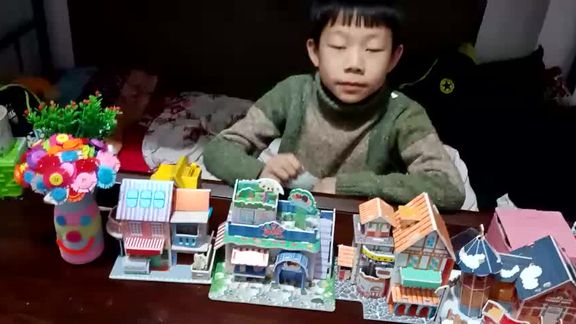 儿子手工制作作品