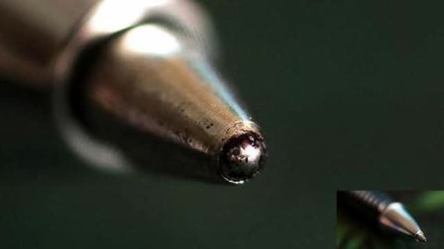 圆珠笔的笔芯是怎么造的呢?今天终于知道了,简直是高科技啊!