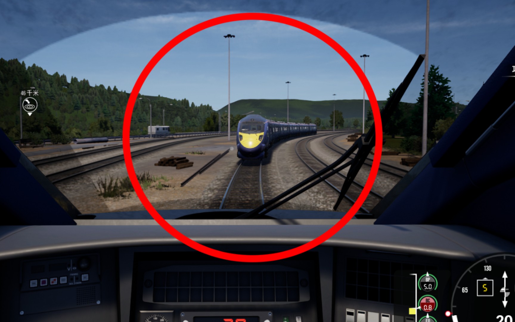 【TSW2】目视行车,移动闭塞
