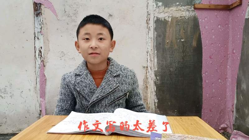 三年级孩子写的作文,题目《我的家乡》写成啥样,差点把妈妈气哭