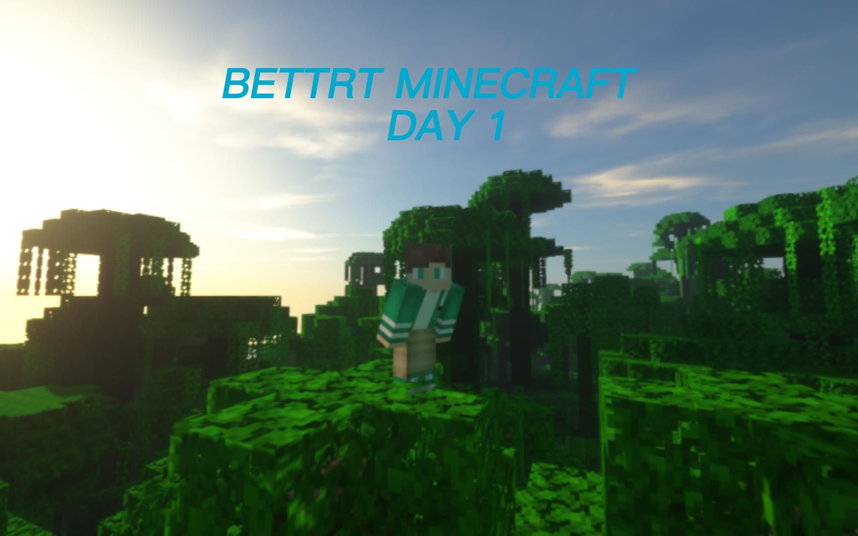 【我的世界】Better Minecraft第一期 开荒啦!