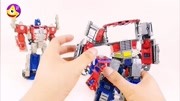 擎天柱卡车华丽变身 这样帅气的变形金刚玩具模型你见过吗