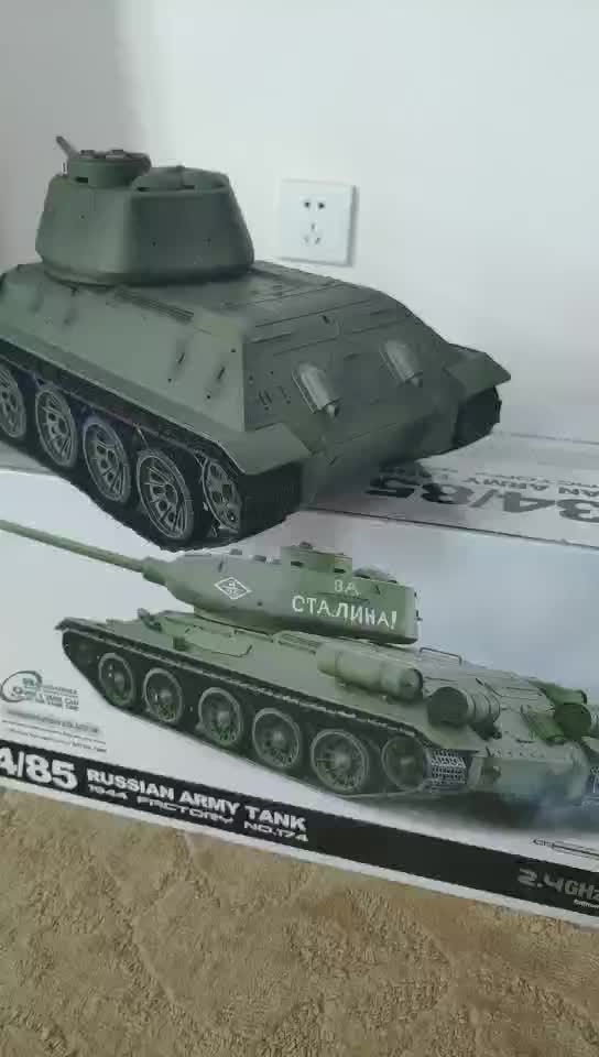 1:16苏联中坦T-34/85模型(素车)