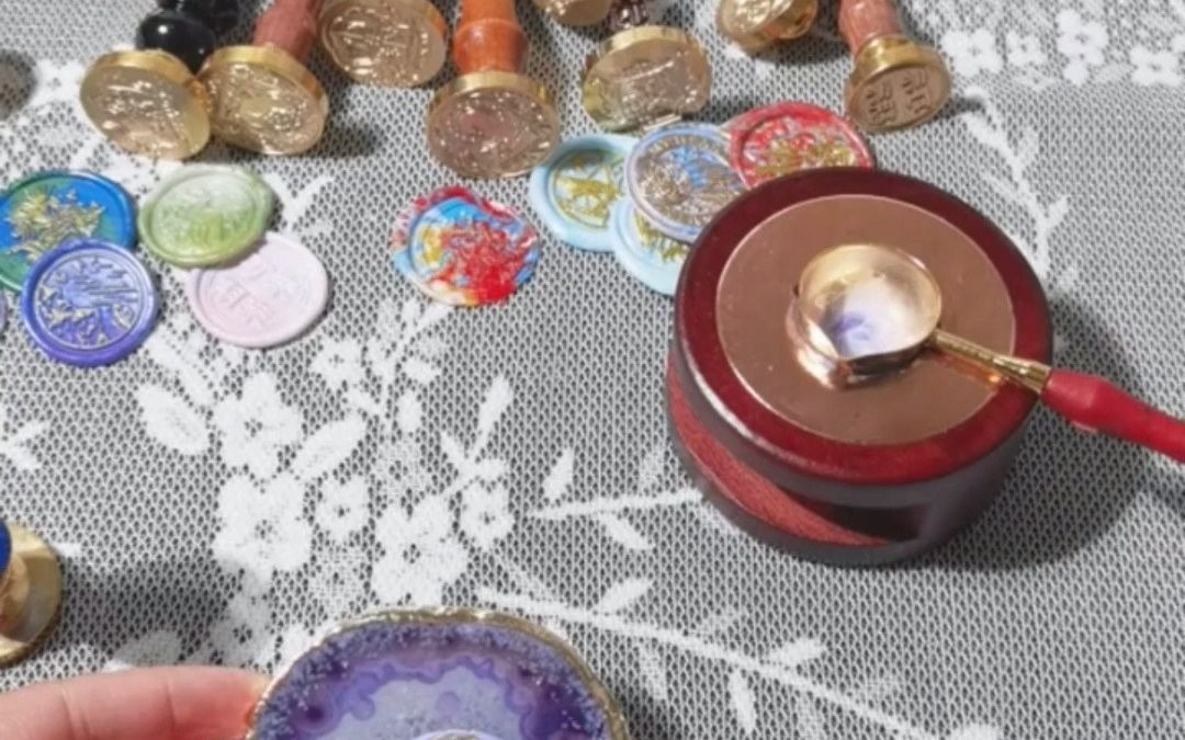新手制作火漆印章全过程
