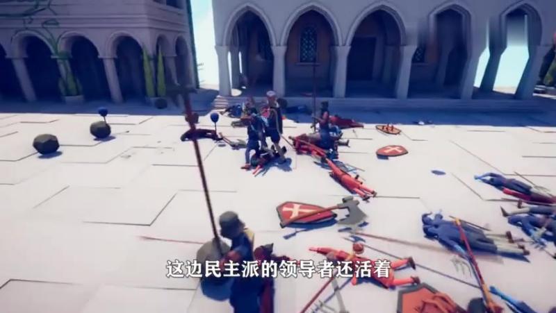 全面战争模拟器:小新开坦克遇到碰瓷的,必须教训他!