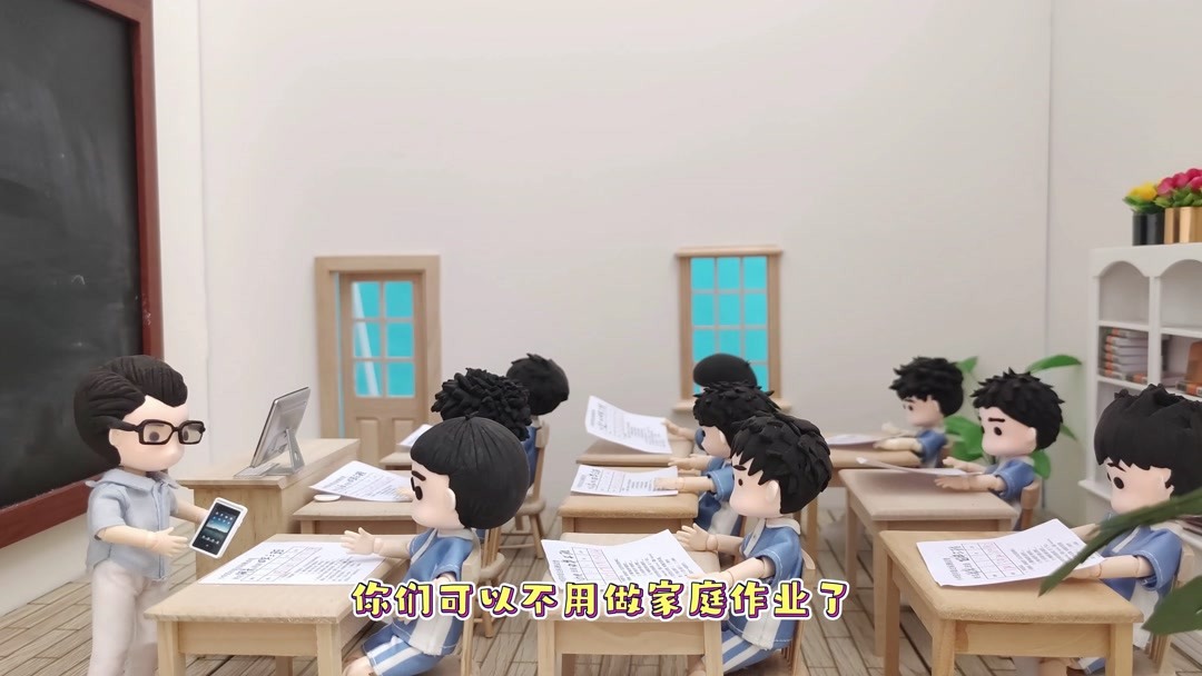 阿呆欢乐校园日记 第12集 阿呆意外获得超能力,说什么都会成真