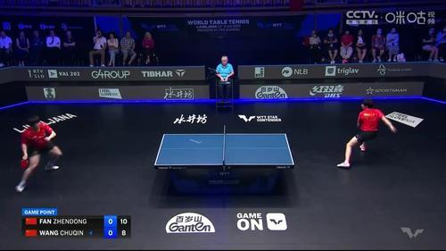 王楚钦樊振东对拉太硬了 ️ 樊振东vs王楚钦 超级精彩...