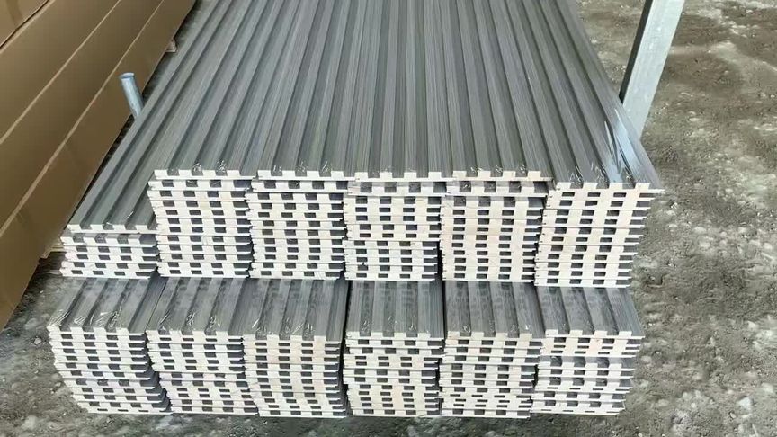 #好产品分享 #生产车间 实木格栅#极简轻奢