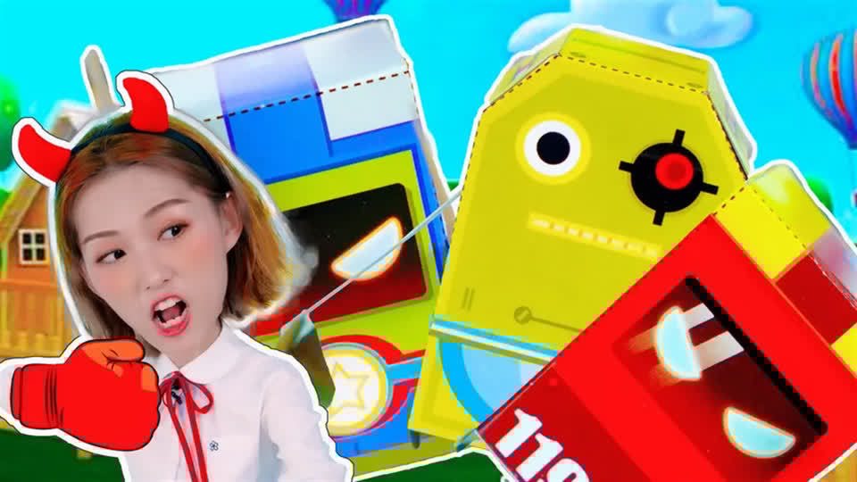 汽车总动员!和晶晶姐姐一起做出不一样的车车吧