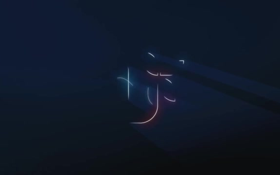 仅5秒快速的发光轮廓描边和logo揭示动画AE模板