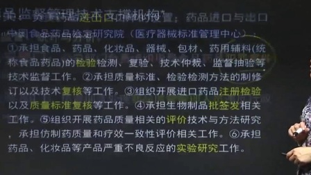 2017年执业药师视频《药事管理与法规》电子书4