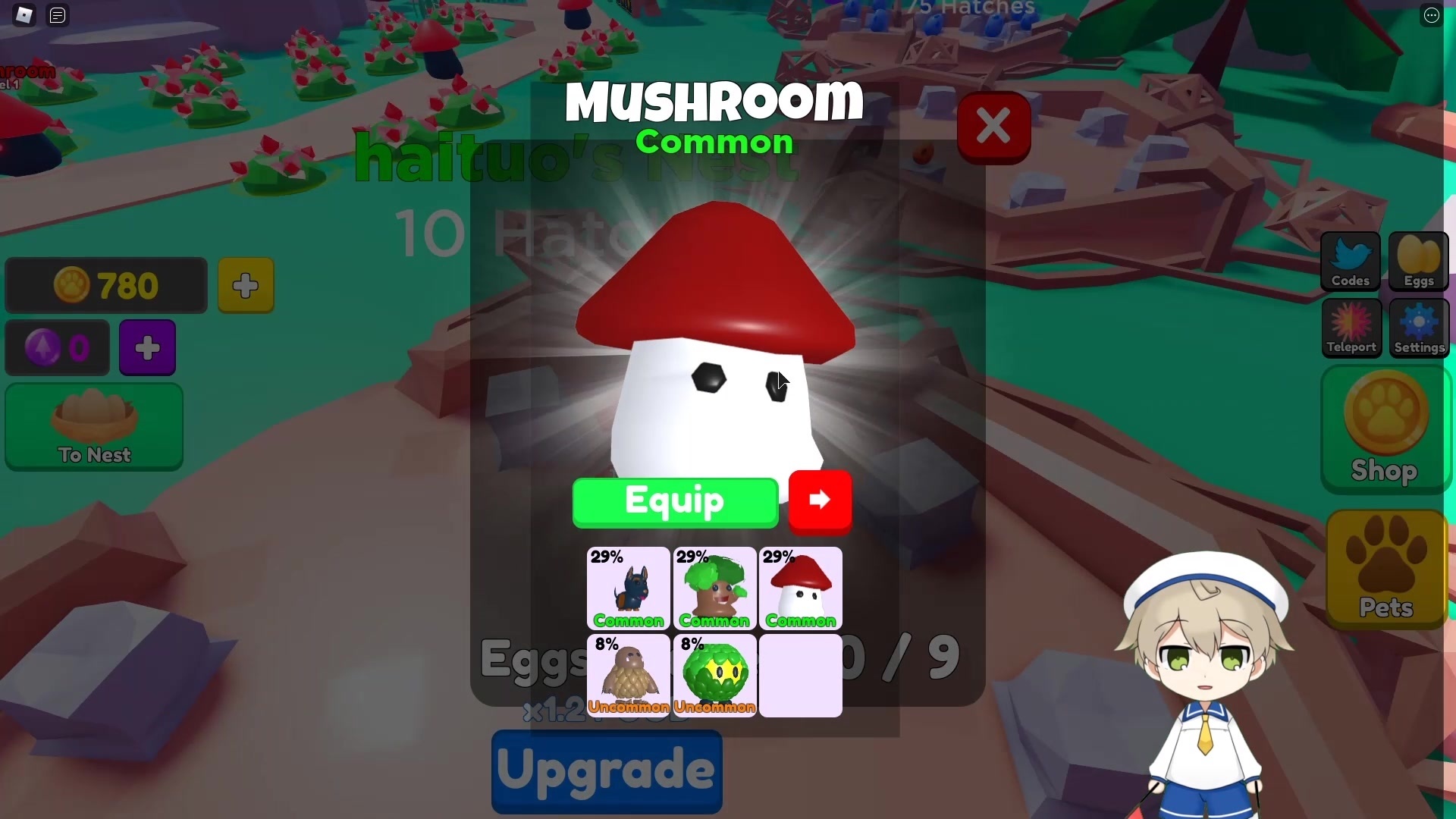 Roblox宠物军团模拟器:宠物蜂群模拟器!收养迷你宠物!小格解说