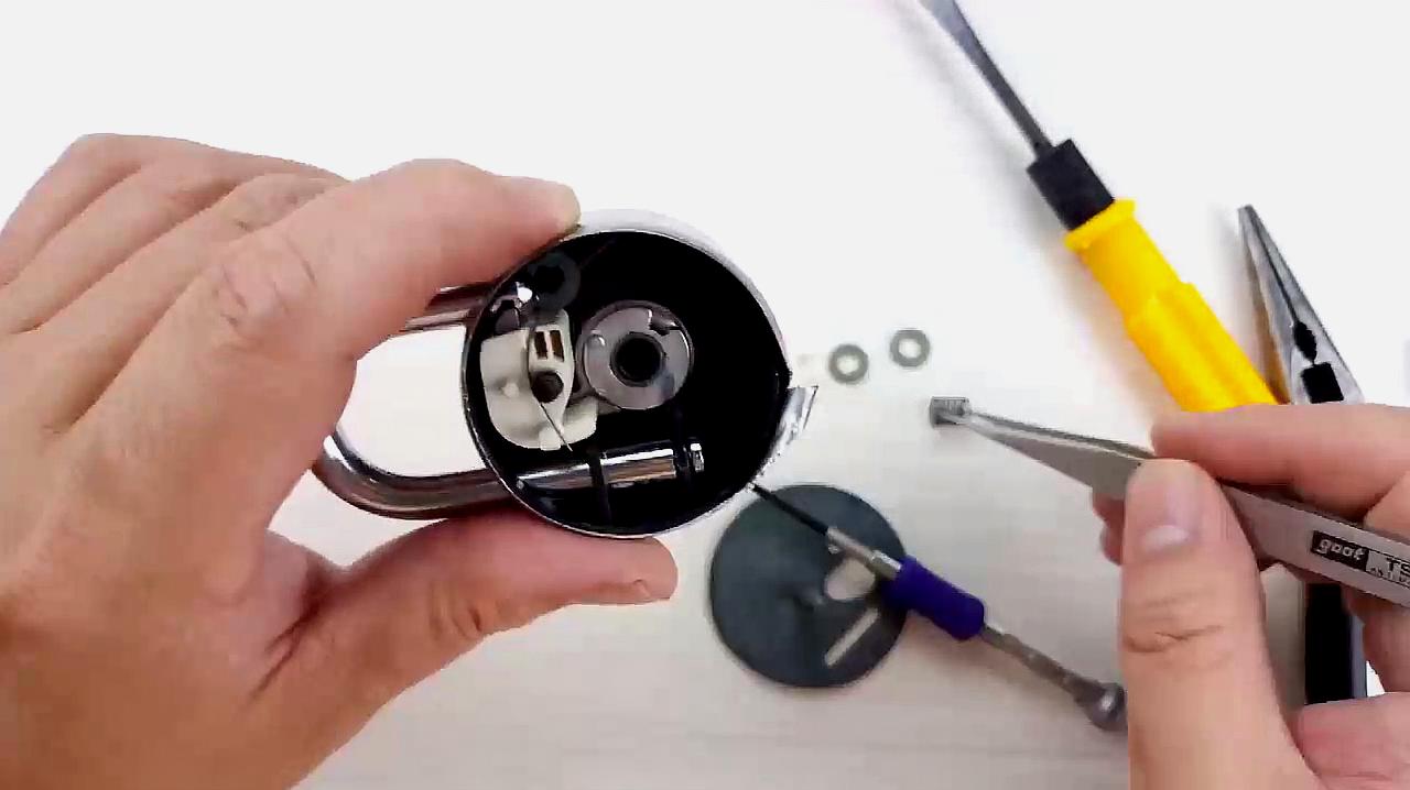 拆解:密码锁里的构造,质量太好