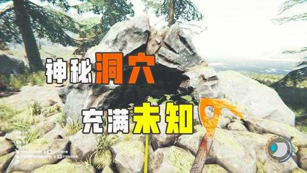 森林联机04:我们发现了一个神秘洞穴,我决定进去,结果后悔了