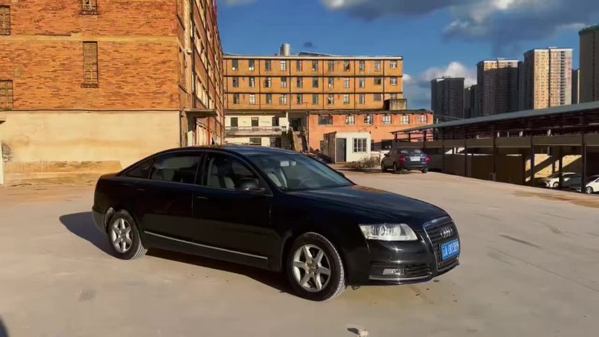 10年上奥迪A6L 2.0T 拨片换挡 多功能方向盘 只需7.98W 开回家….