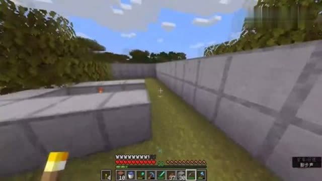 我的世界:我修的别墅有3层,是村庄里最高的1栋房子