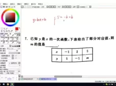 用待定系数法求一次函数的表达式