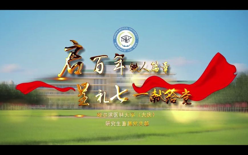 启百年铁人篇章 呈礼七一献给党-研究生处主题党日活动