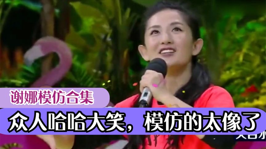 谢娜模仿简直神了,像不像你说了算,谢娜模仿秀合集