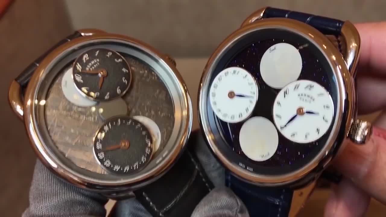 ...时来月转】HERMÈS 爱马仕 Arceau L’heure de la lune 月读时光腕表