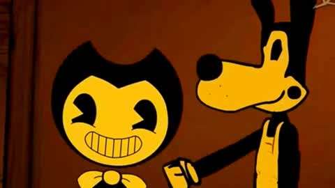 班迪和墨水机器:我的世界风格版方格班迪,跟平时不太一样啊