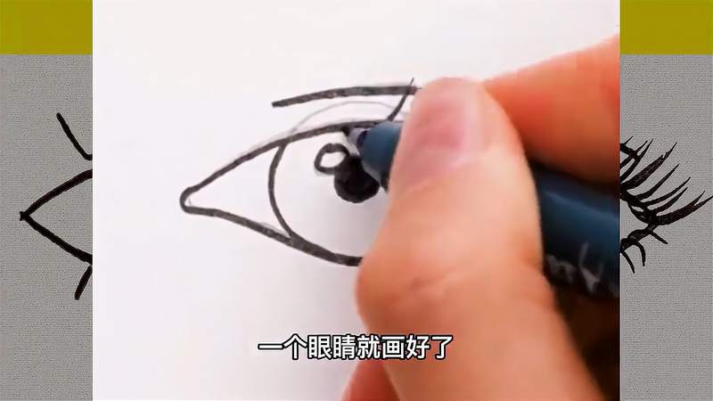 挑战用1-8数字画水果,原来不是吹牛,真得可以爱了