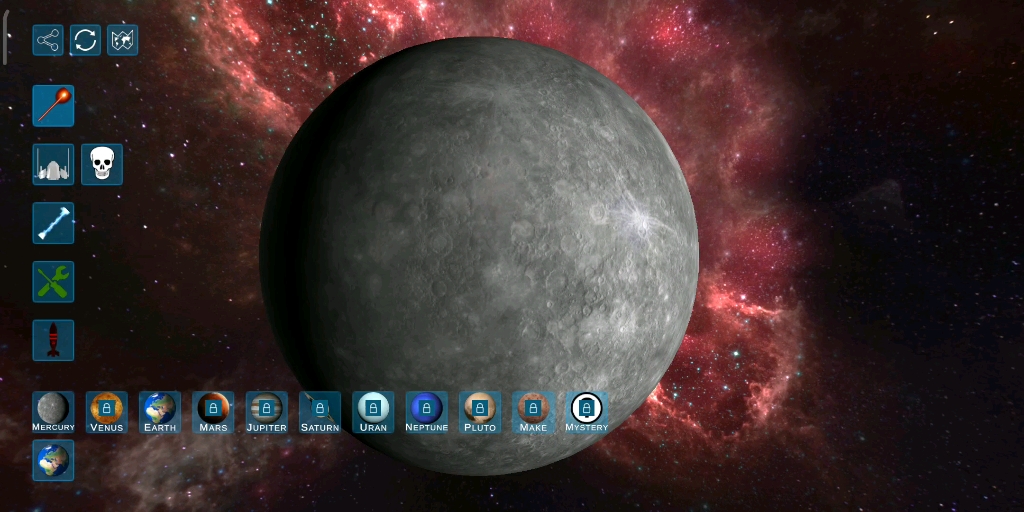 行星破坏模拟器2试玩,破坏月球