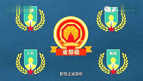 三分钟看懂中国官员级别 壹读说两会