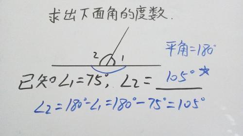 你还记得怎样求角的度数吗?来看一下吧!