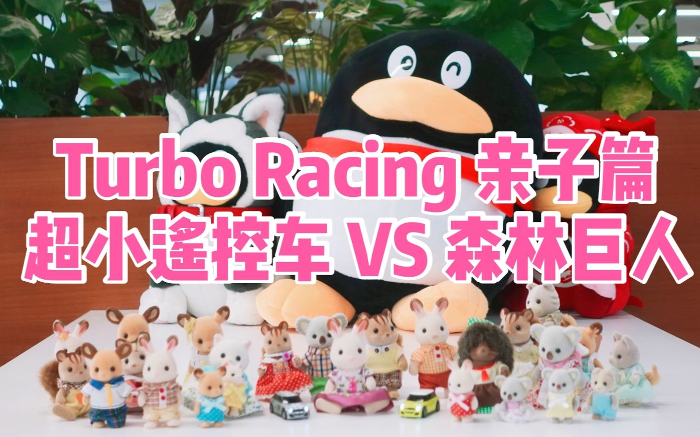 夏13说:超小遥控车 VS 森林巨人们!Turbo Racing 1/76遥控模型车趣味...