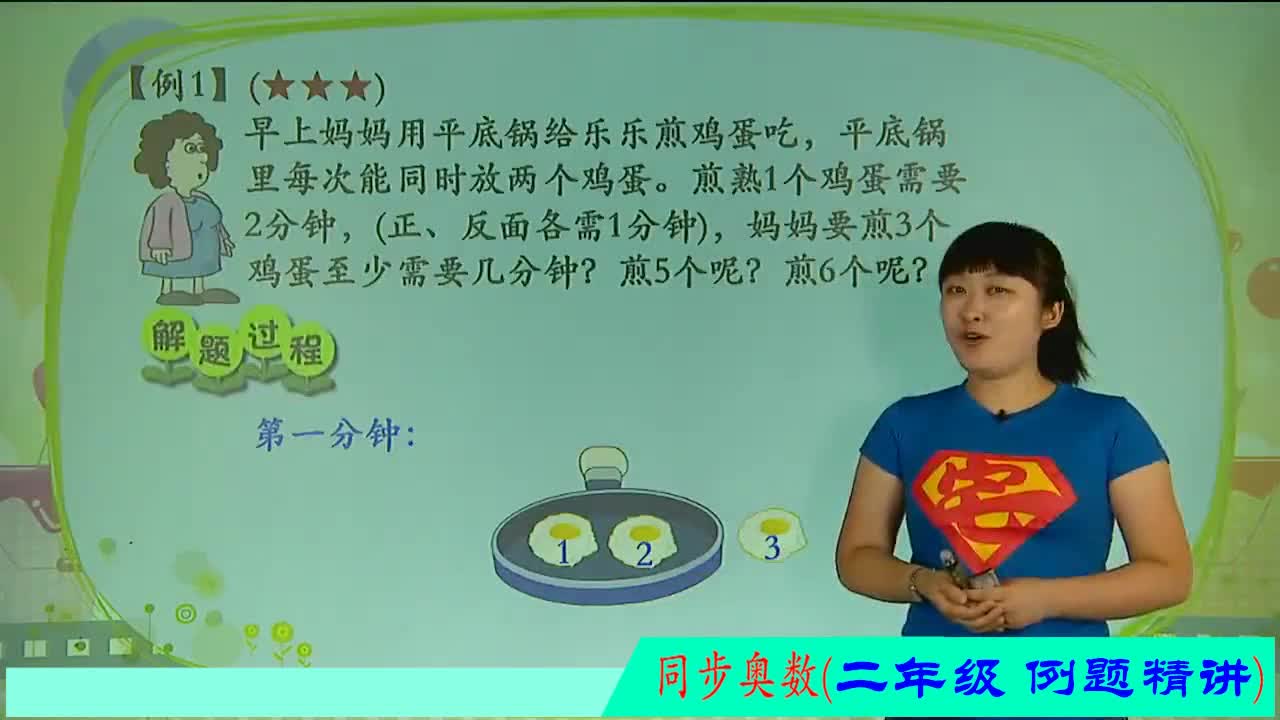 ...讲[例1上-合理安排时间]小学奥数 数学提高 小升初培训 附加题 杯赛题