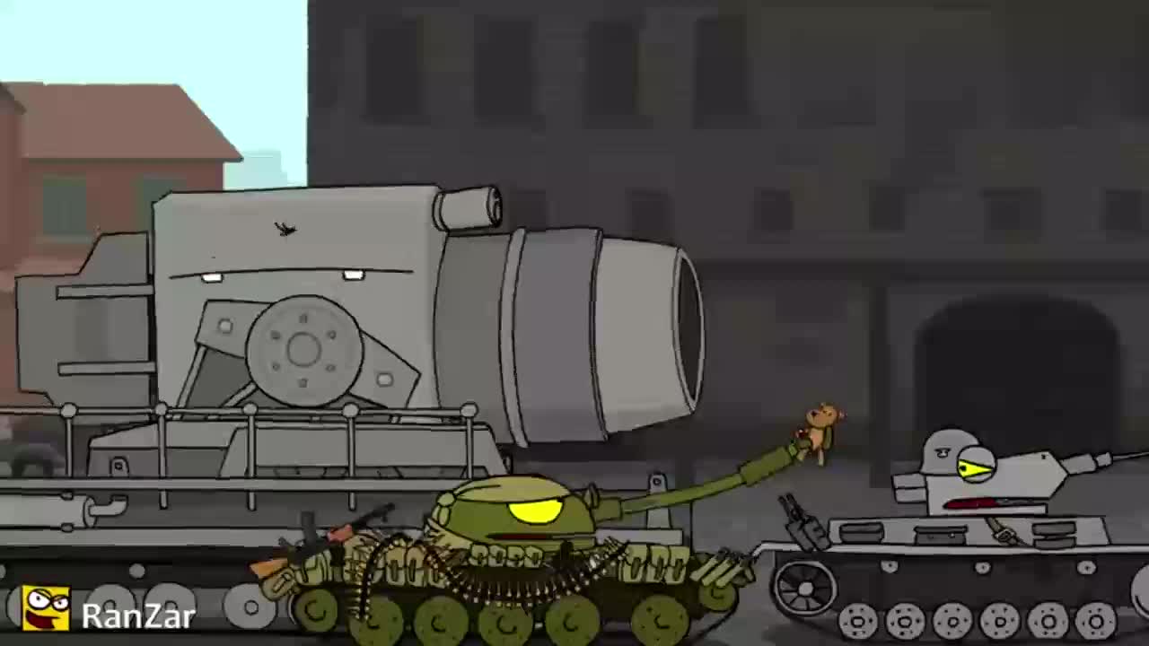 坦克世界动画:童心的卡尔,听话的卡尔