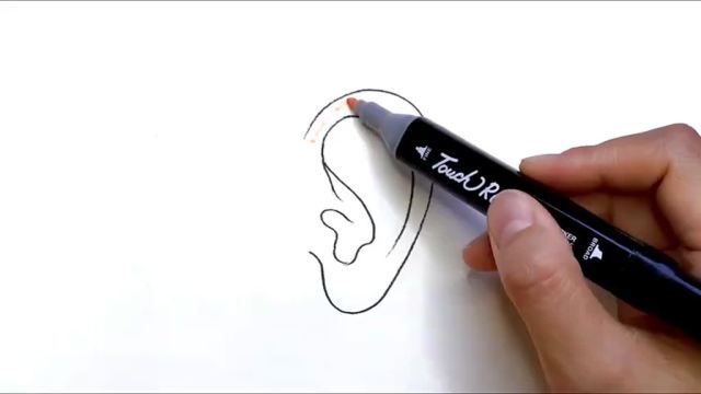 耳朵怎样画简单又好看?