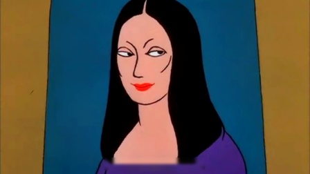 粉红豹(顽皮豹)老六画法,蒙娜丽莎的微笑