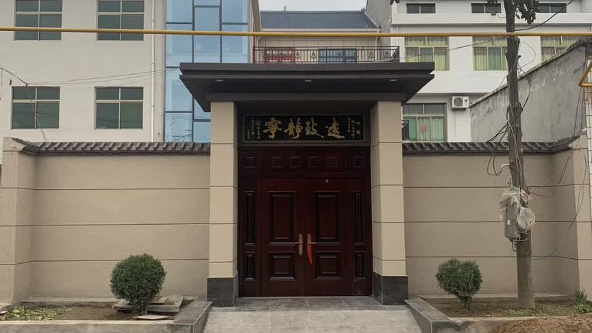 #农村建房 室外整体效果图,有两邻居的三间三层,建房地址